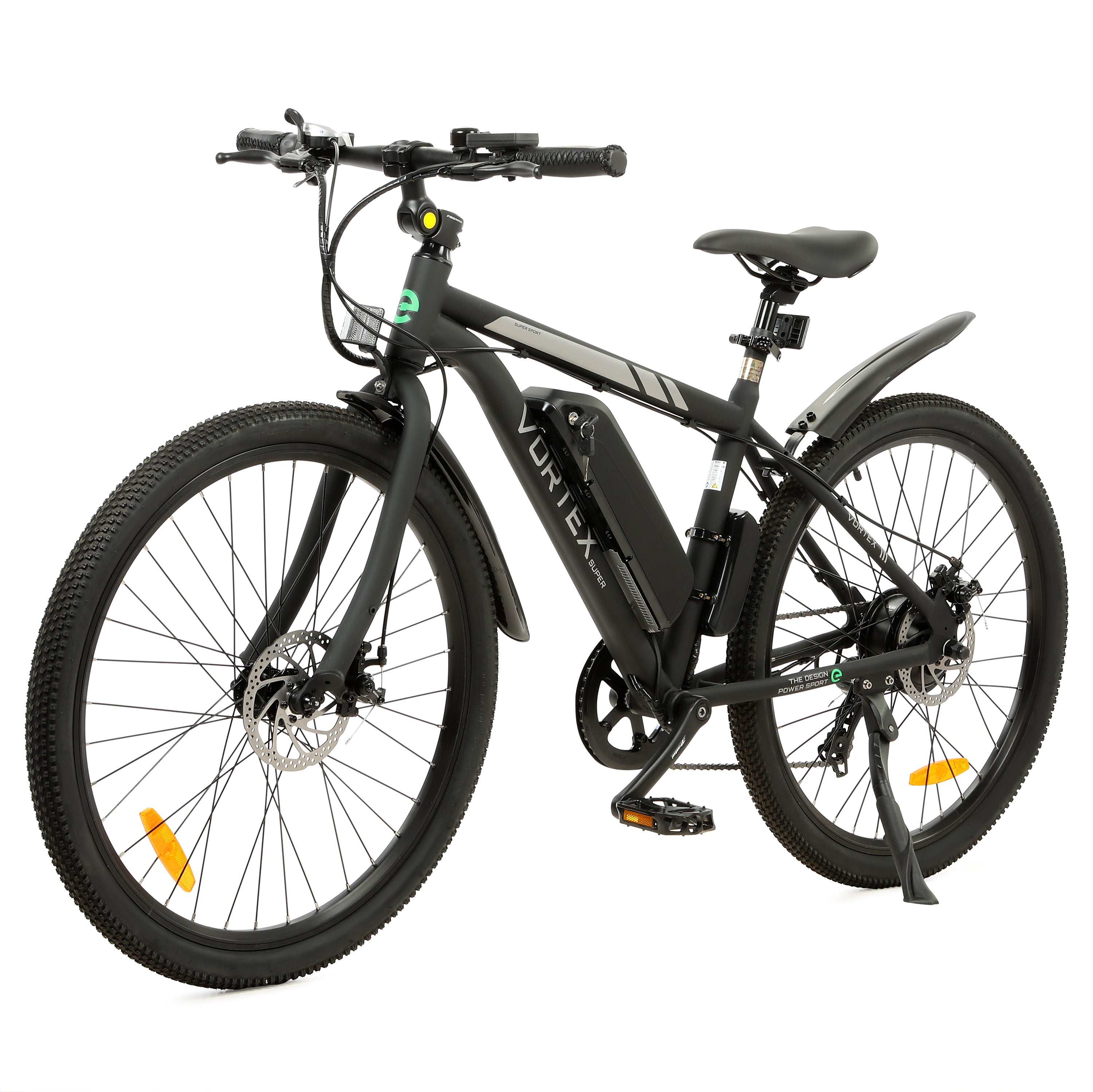 Vortex Electric Bike – GreyMount